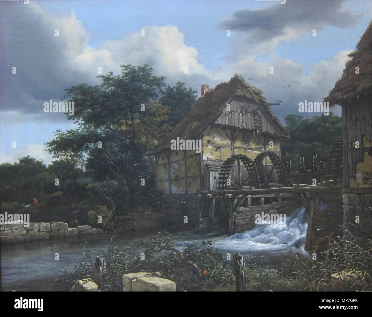 Two Watermills and an Open Sluice 1653. 682 Jacob Isaacksz. van ...