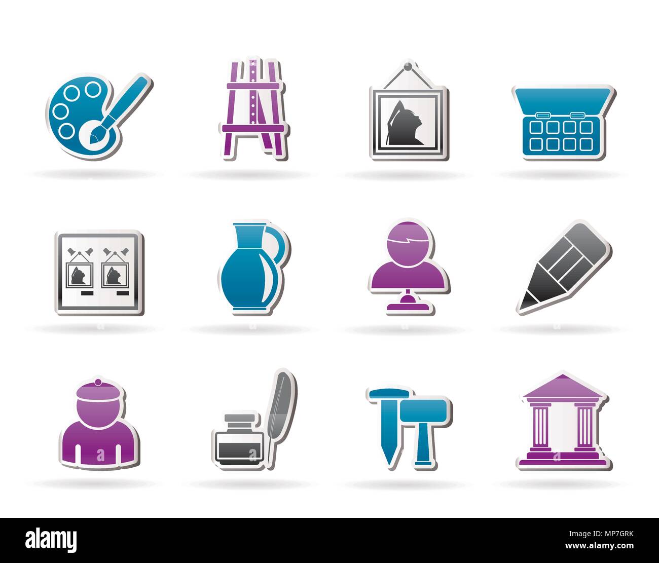 Sculpture fine art Stock Vector Images - Alamy