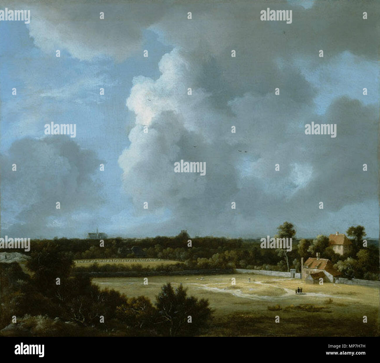 View of Haarlem 1670-75. 684 Jacob van Ruisdael - View of Haarlem ...