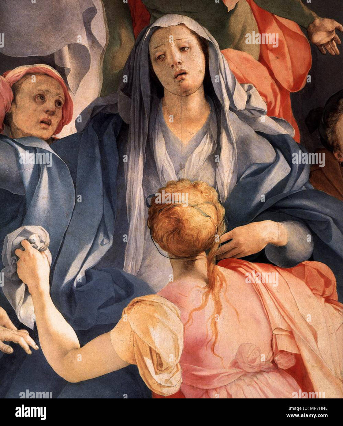 The Deposition (detail) circa 1528. 686 Jacopo Pontormo - Deposition ...