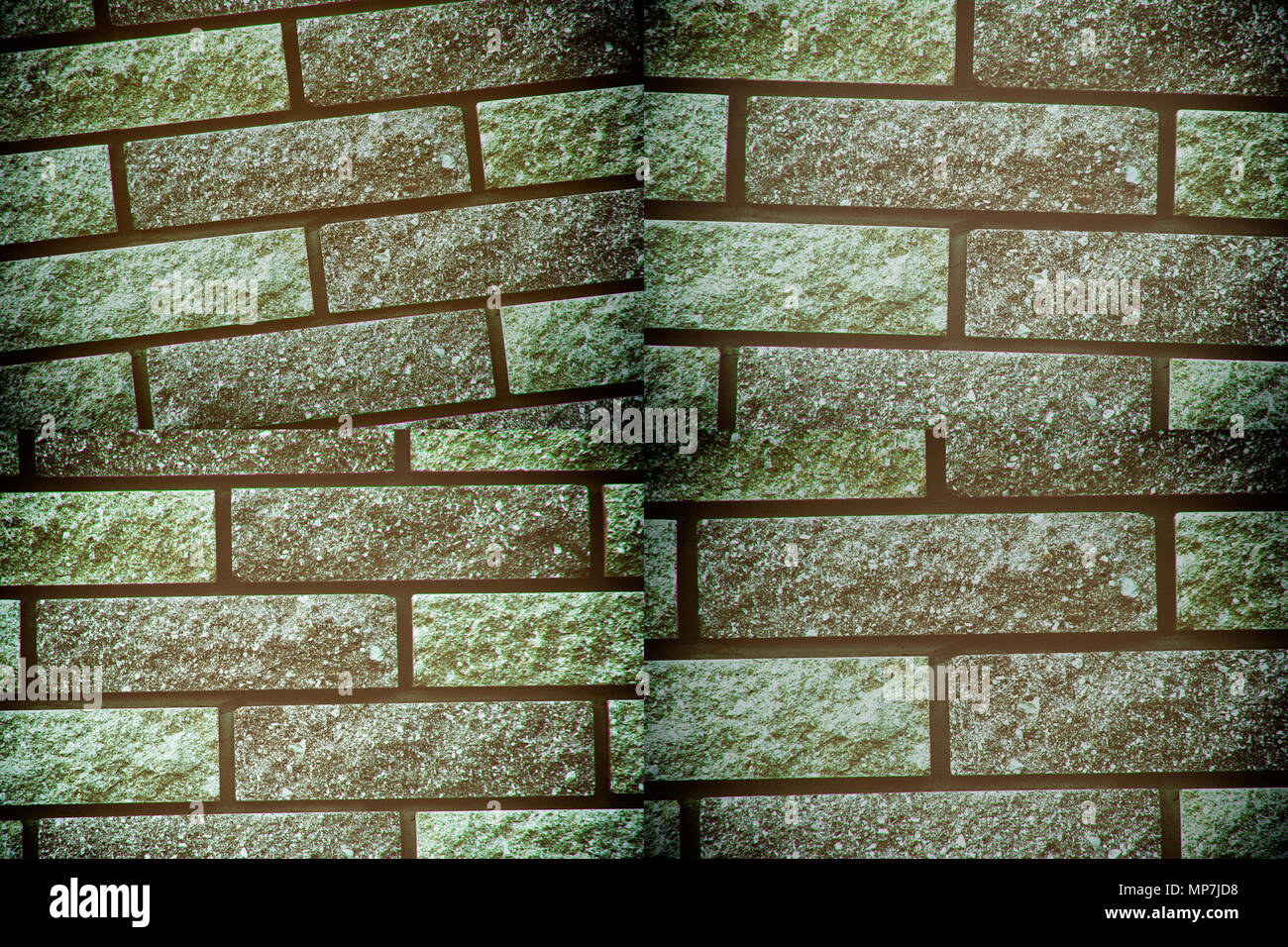 Brick texture of old vintage building, design concept Stock Photo - Alamy
