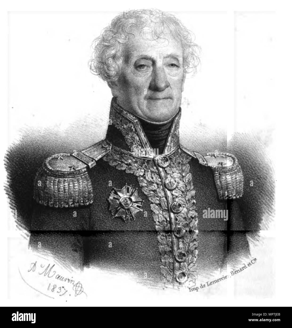 689 Jacques félix emmanuel hamelin-antoine maurin Stock Photo - Alamy