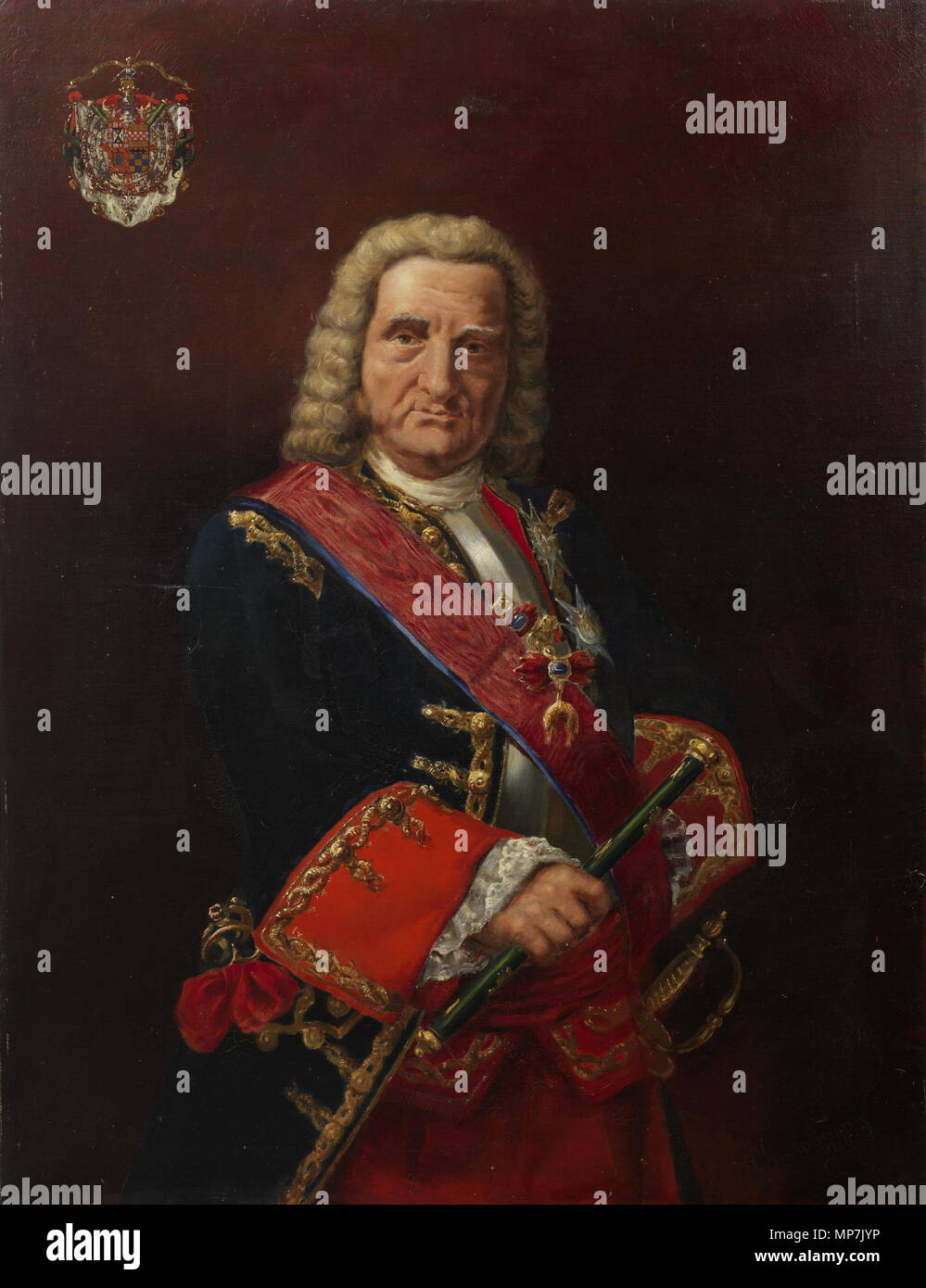 691 Jaime de Guzmán-Dávalos y Spínola, marqués de la Mina (Museo del ...