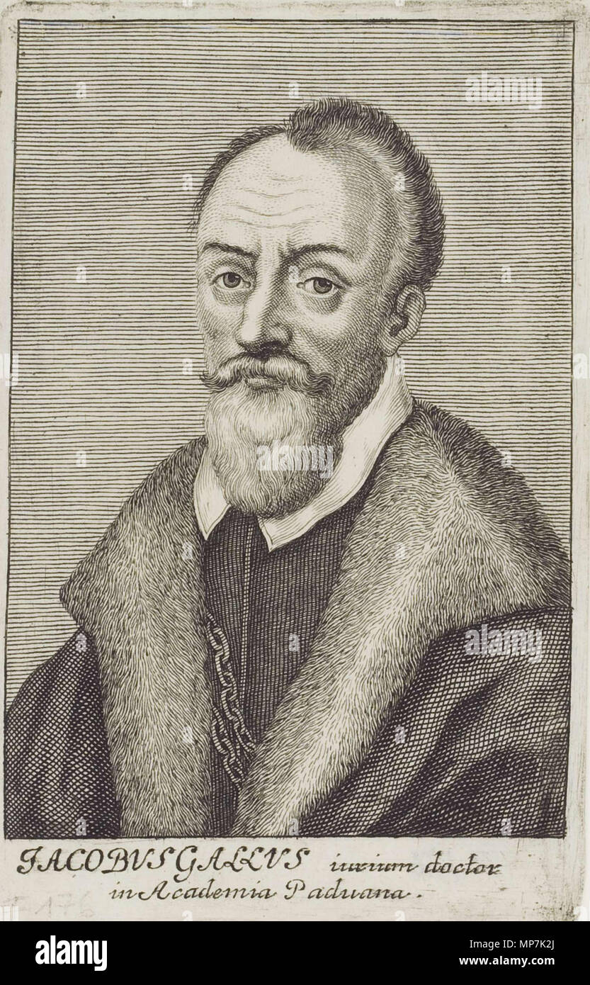 . Jakob Petelin Gallus . 17th century. Unknown 691 Jakob Petelin Gallus ...