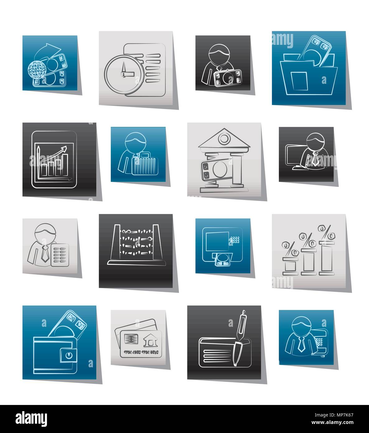 Bank building money arrow Stock Vector Images - Alamy