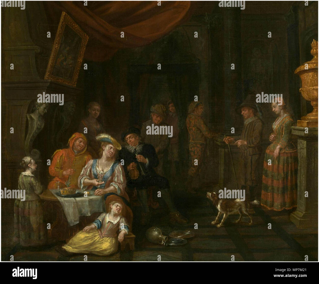 Shrove Tuesday early 18th century. 695 Jan Baptist Monteyne - Shrove ...