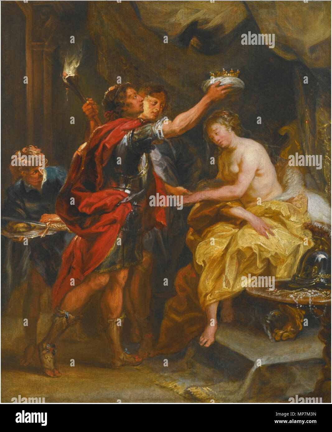 Alexander the Great crowns Roxana between circa 1630 and circa 1668 ...