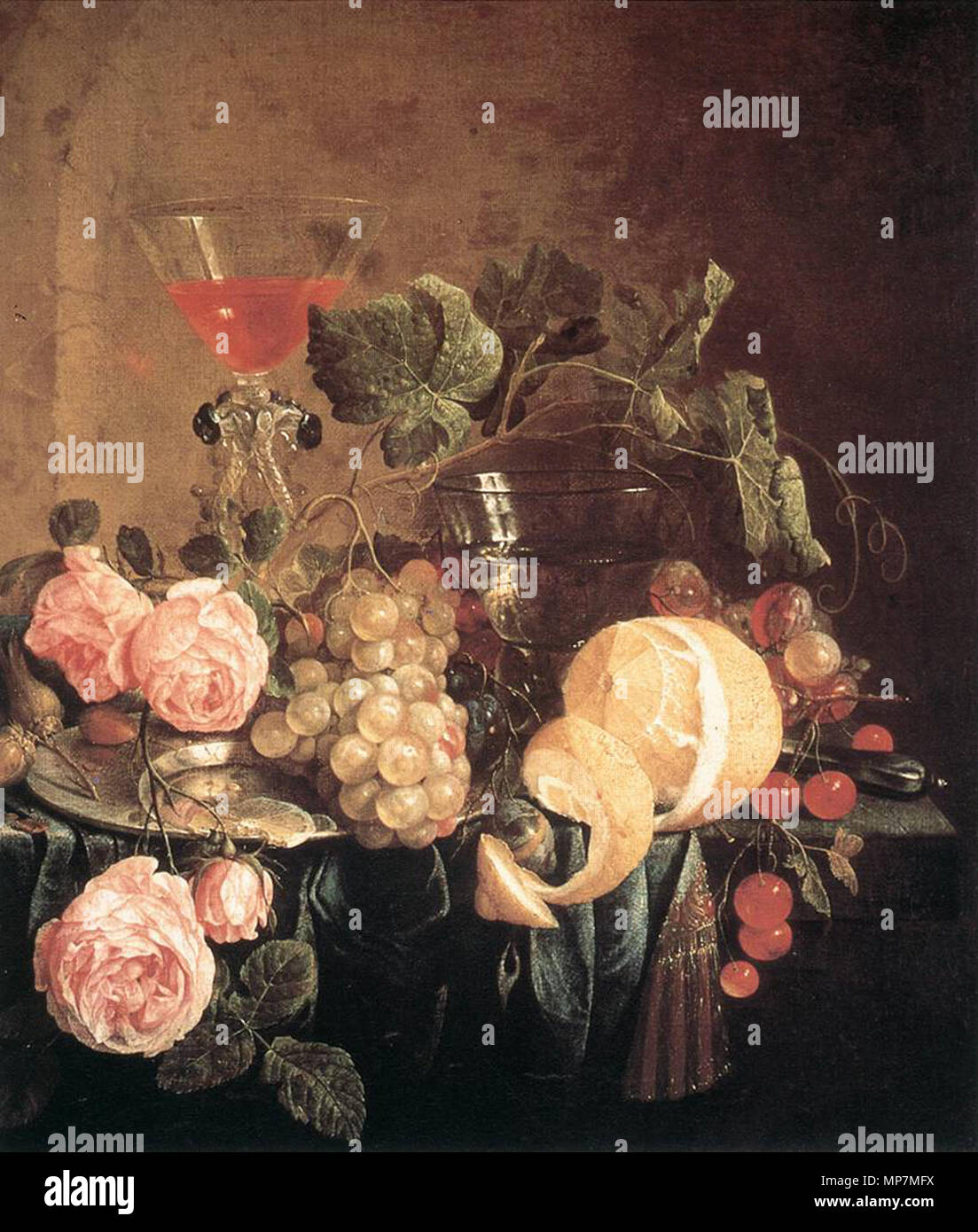 Still-Life with Flowers and Fruit circa 1650. 696 Jan Davidsz. de Heem ...