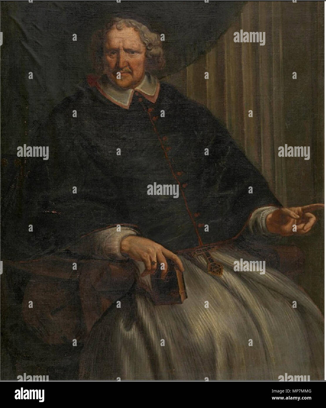 English: Portrait of Aubertus van Eede, bishop of Antwerp first half of ...