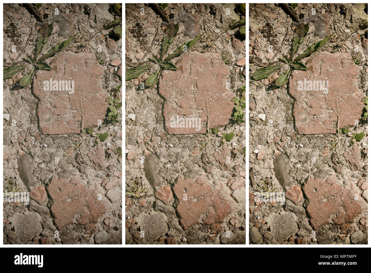 Brick texture of old vintage building, design concept Stock Photo - Alamy