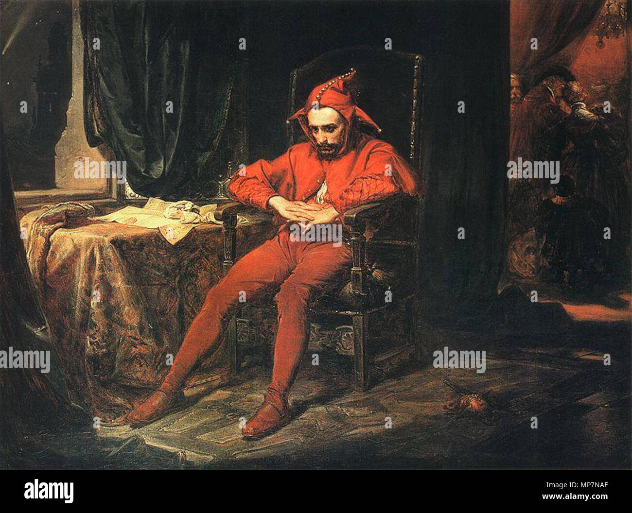 699 Jan Matejko - Stañczyk - WGA14661 Stock Photo - Alamy