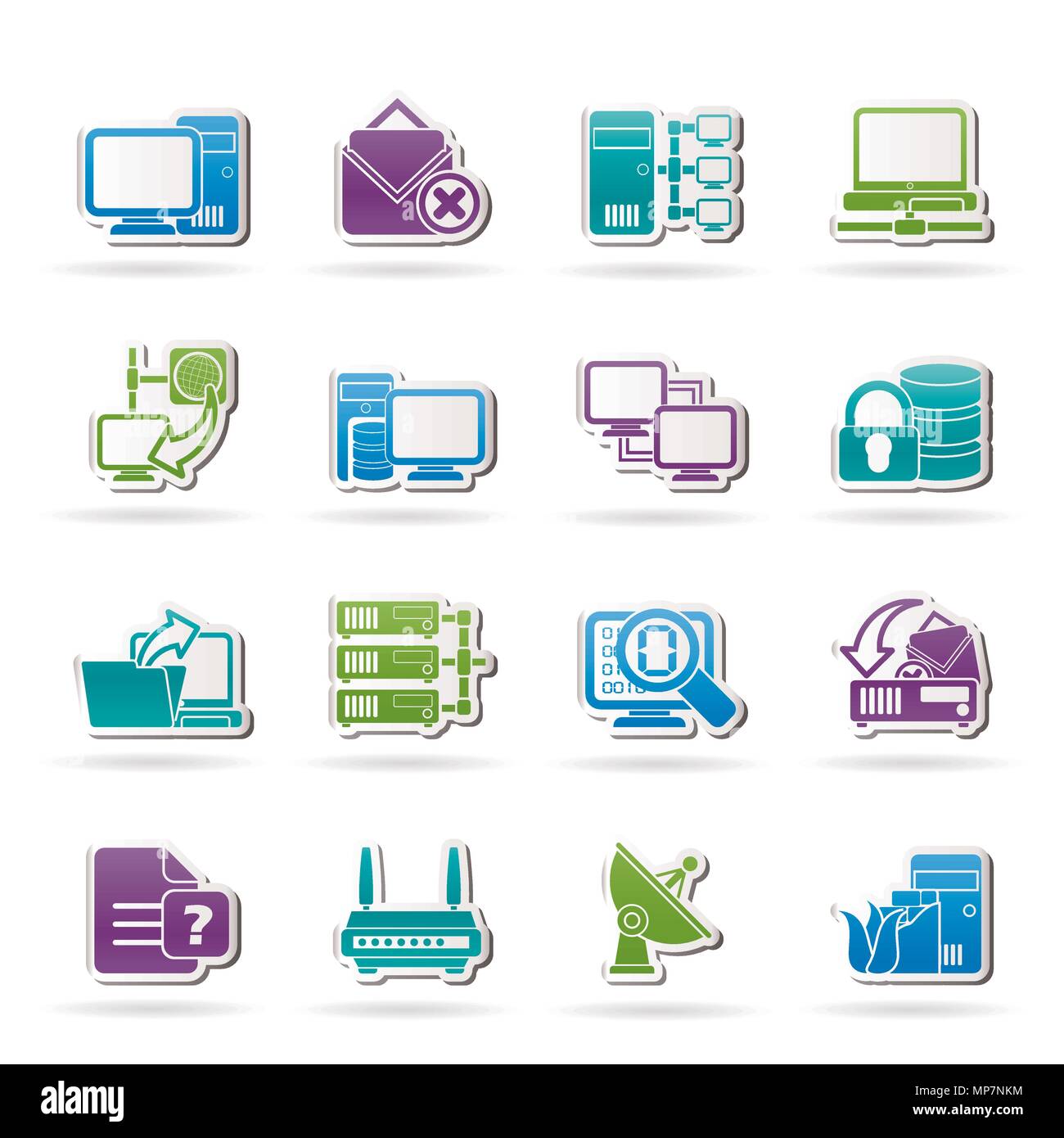 Envelope file internet storage Stock Vector Images - Alamy