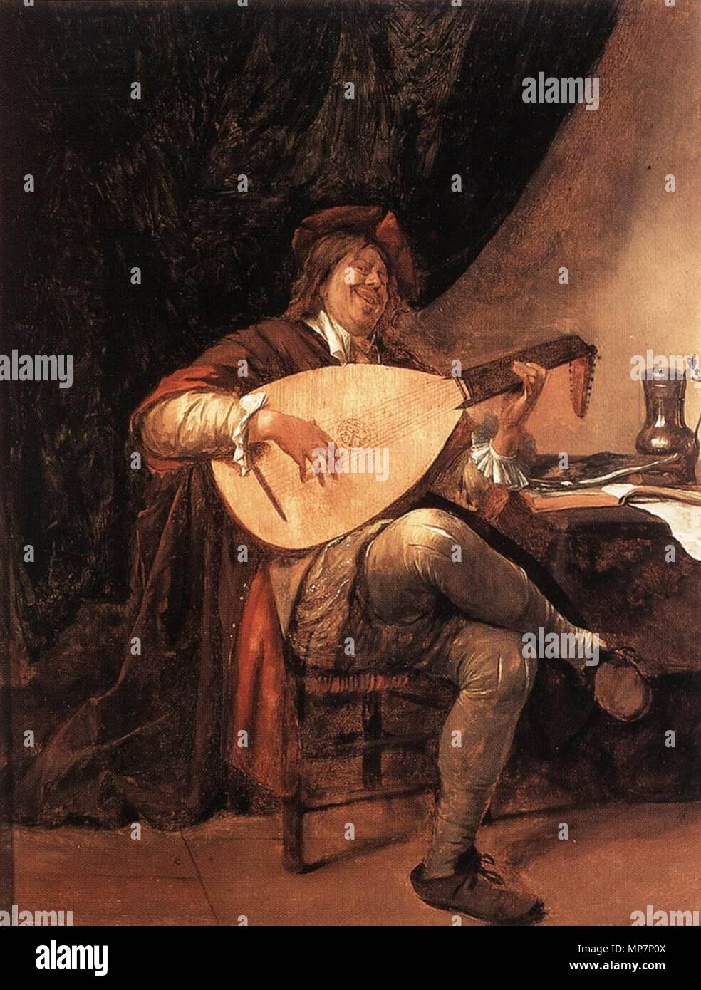 Jan steen self portrait hi-res stock photography and images - Alamy