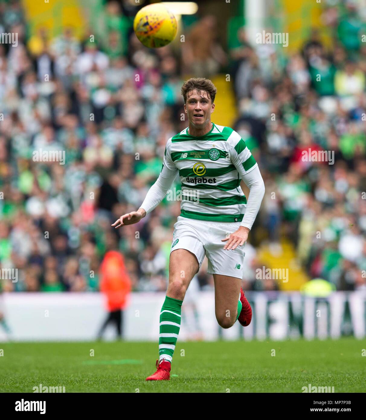 Celtic Jack Hendry during the testimonial match at Celtic Park, Glasgow ...