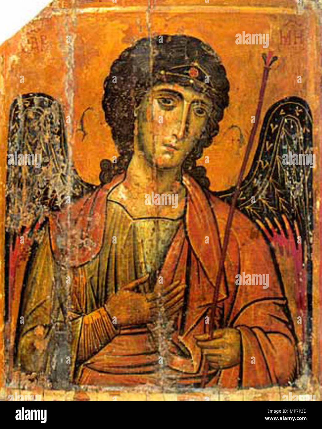 Icon of st michael the archangel hi-res stock photography and images - Alamy