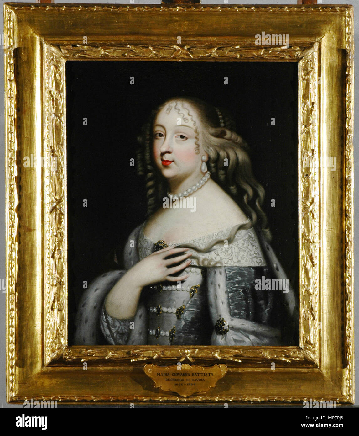 English Marie Jeanne Baptiste Of Savoy Nemours 1644 1724 17th