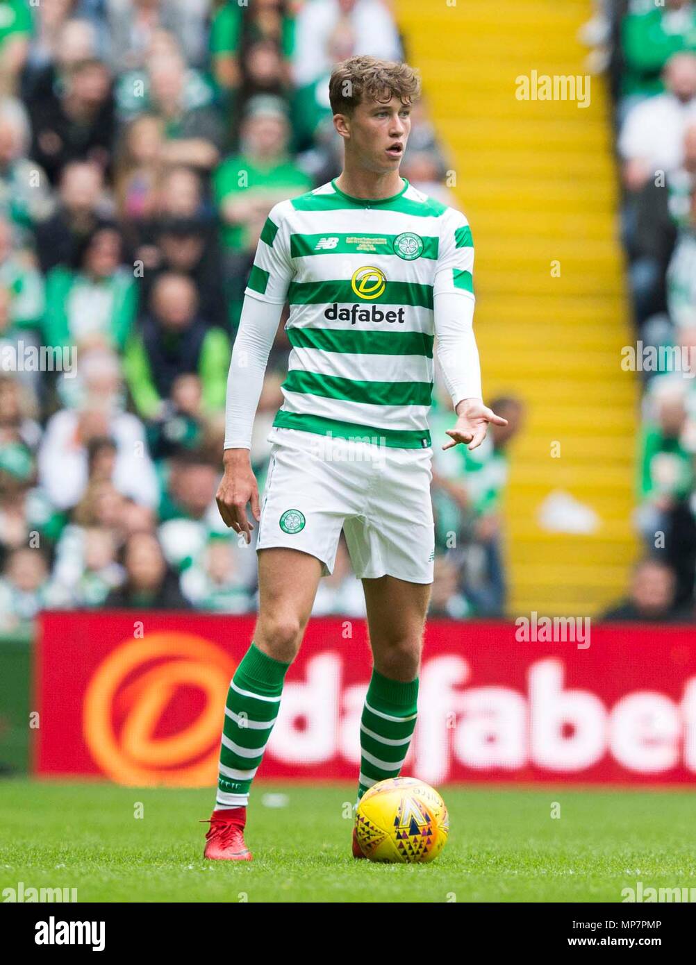Celtic Jack Hendry during the testimonial match at Celtic Park, Glasgow ...