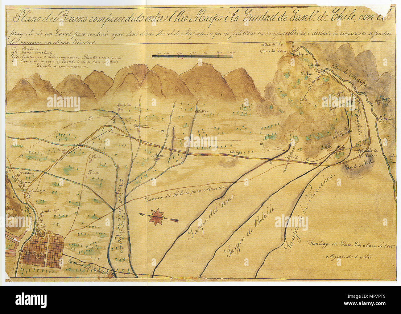 Map of san carlos hi-res stock photography and images - Alamy
