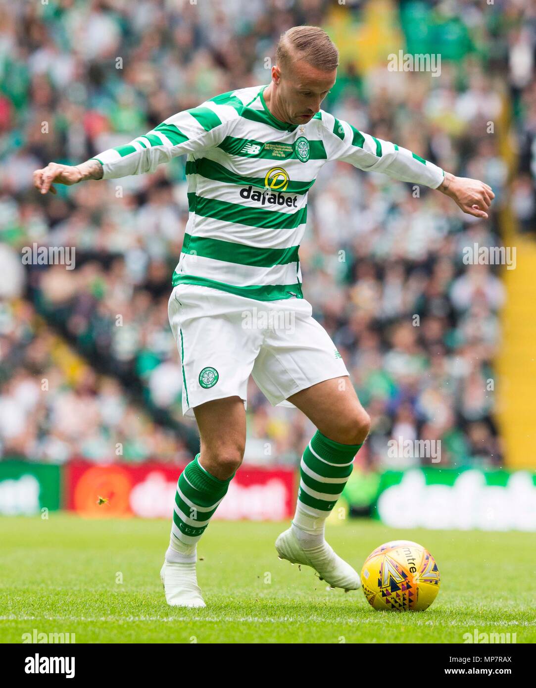 Celtic Leigh Griffiths during the testimonial match at Celtic Park ...