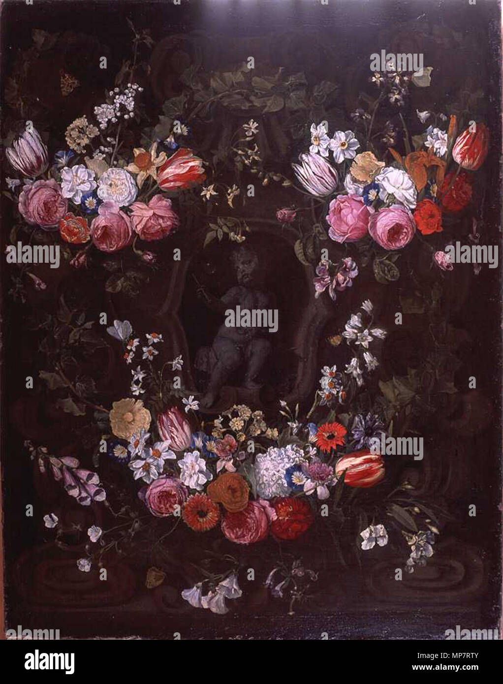 Cherub flowers hi-res stock photography and images - Alamy