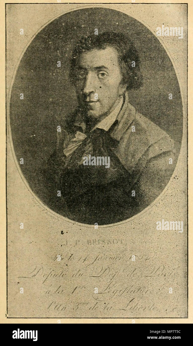 Jacques pierre brissot de warville hi-res stock photography and images ...