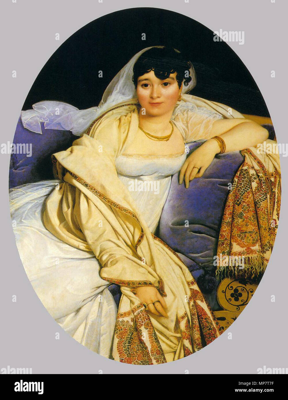 709 Jean Auguste Dominique Ingres - Madame Rivière - WGA11835 Stock ...