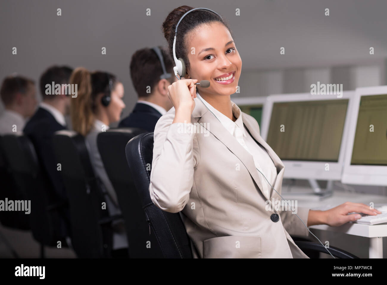 Telemarketer call hi-res stock photography and images - Alamy