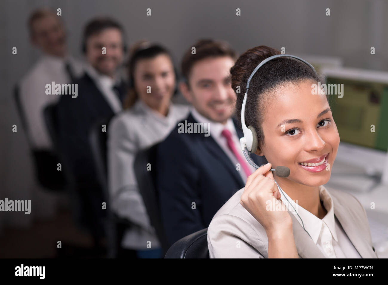 Telemarketer call hi-res stock photography and images - Alamy