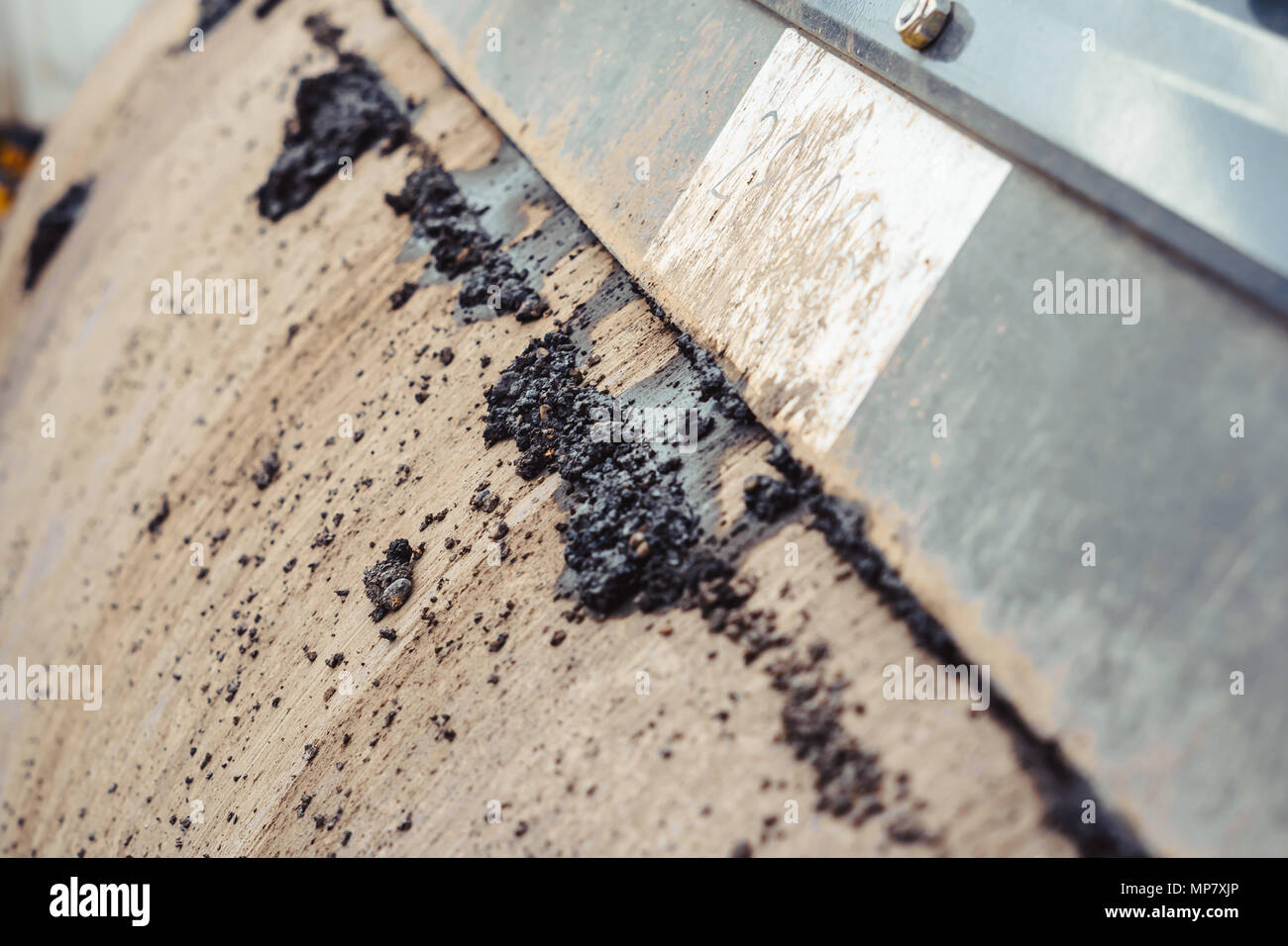 asphalt laying machines Stock Photo - Alamy
