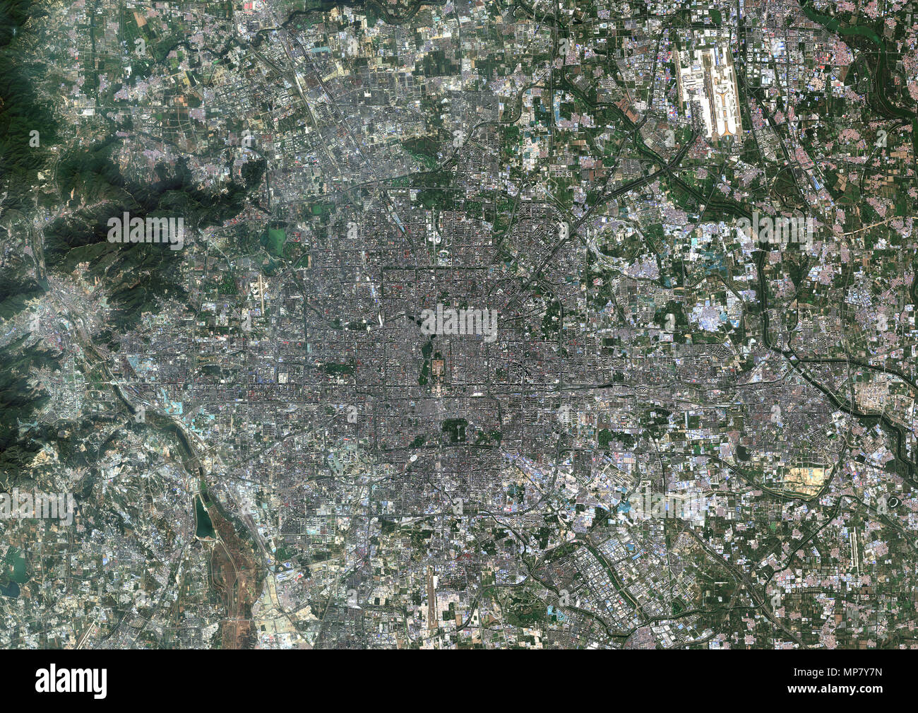 Aerial view of beijing hi-res stock photography and images - Alamy