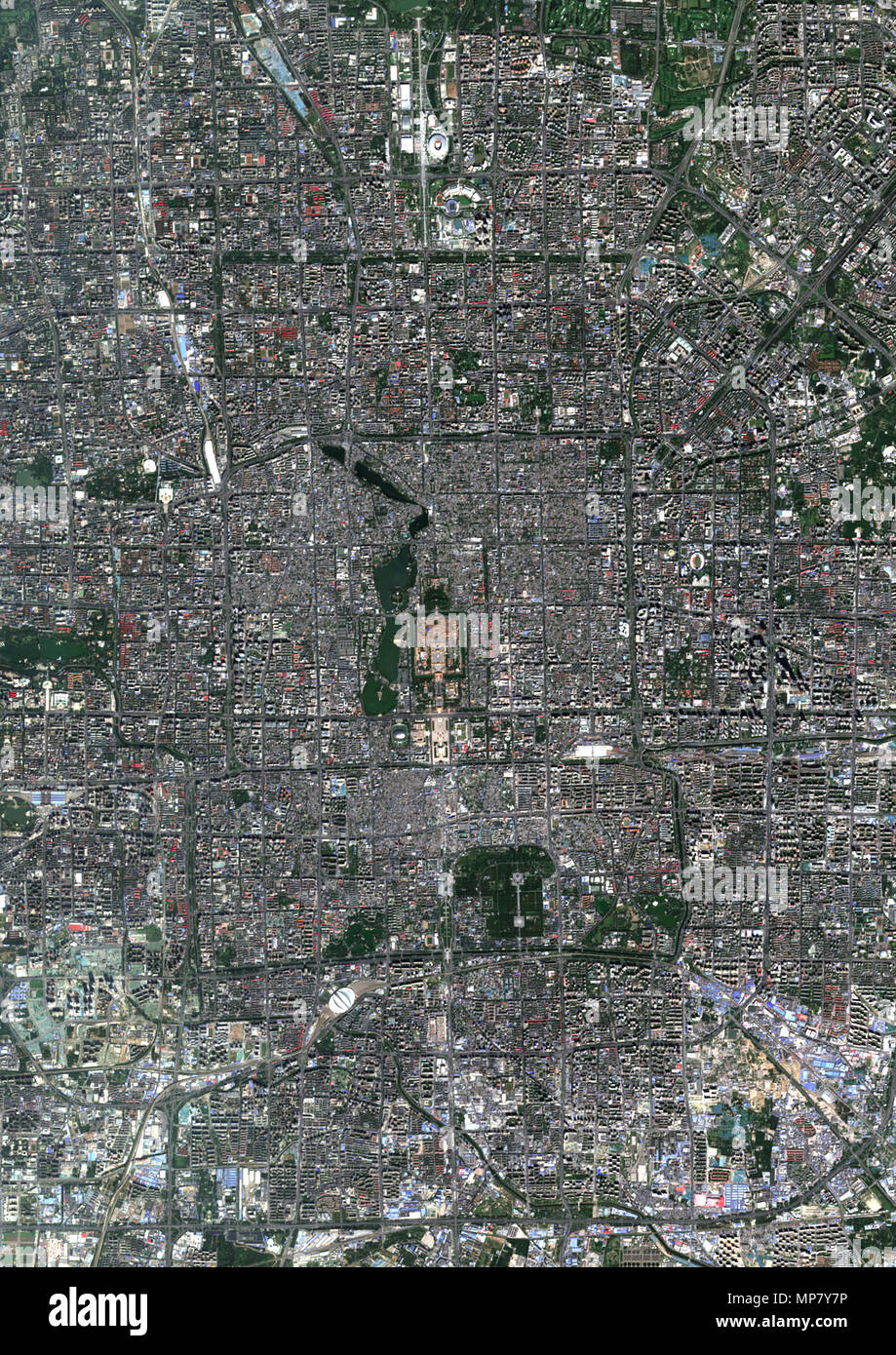 Aerial view of beijing hi-res stock photography and images - Alamy