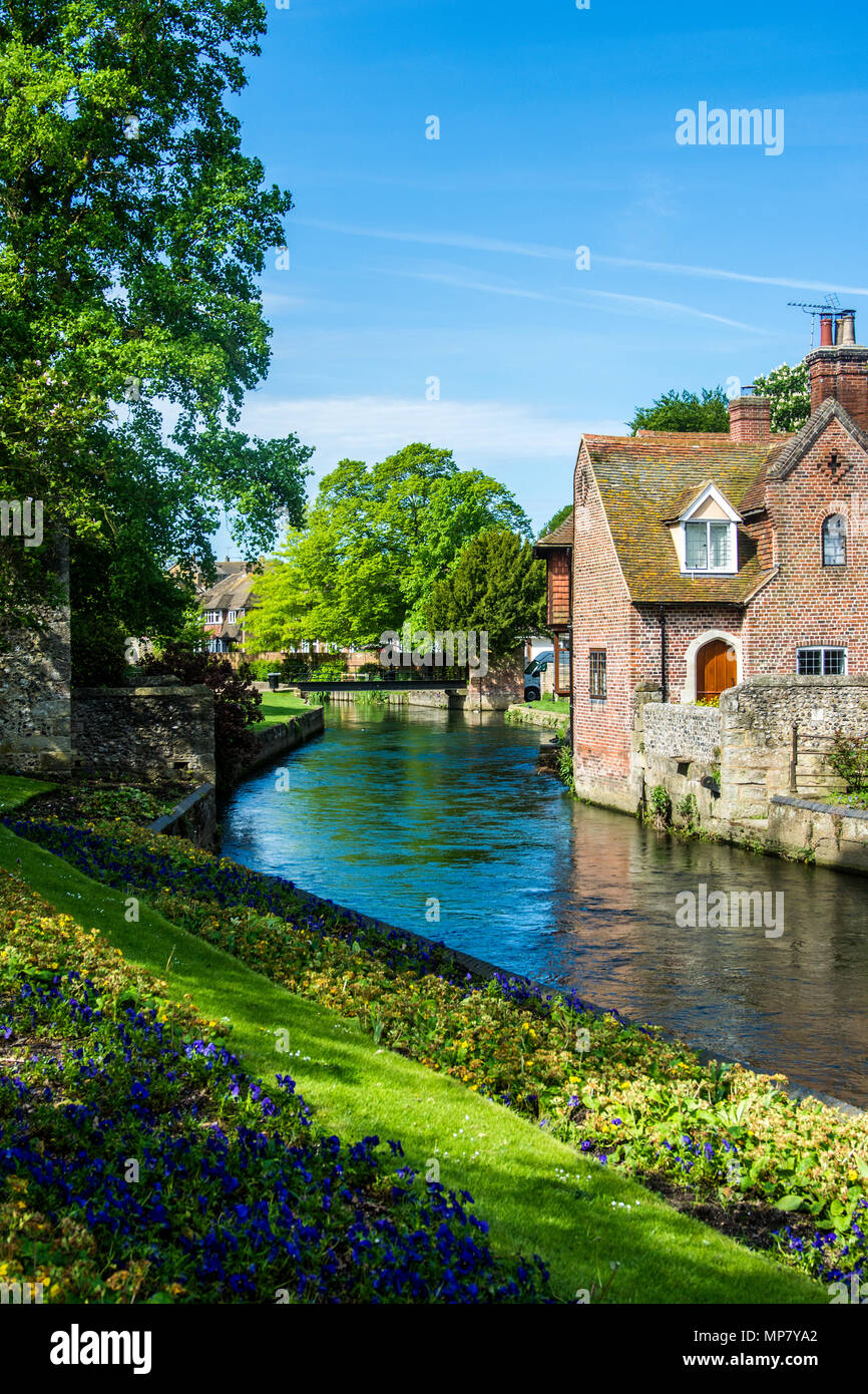 River Stour at Canterbury Stock Photo - Alamy