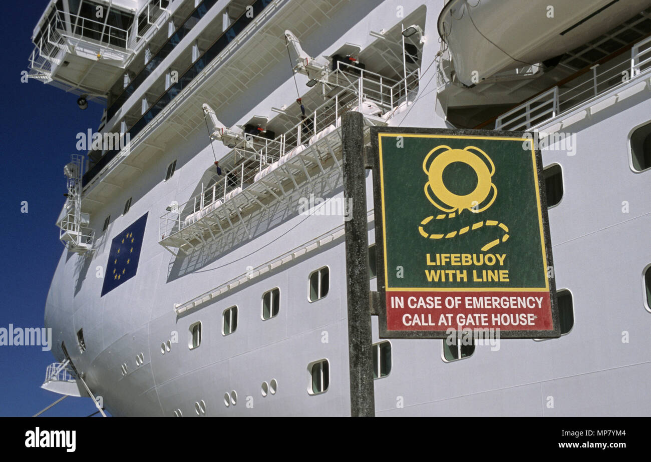 Ship safety sign hi-res stock photography and images - Alamy