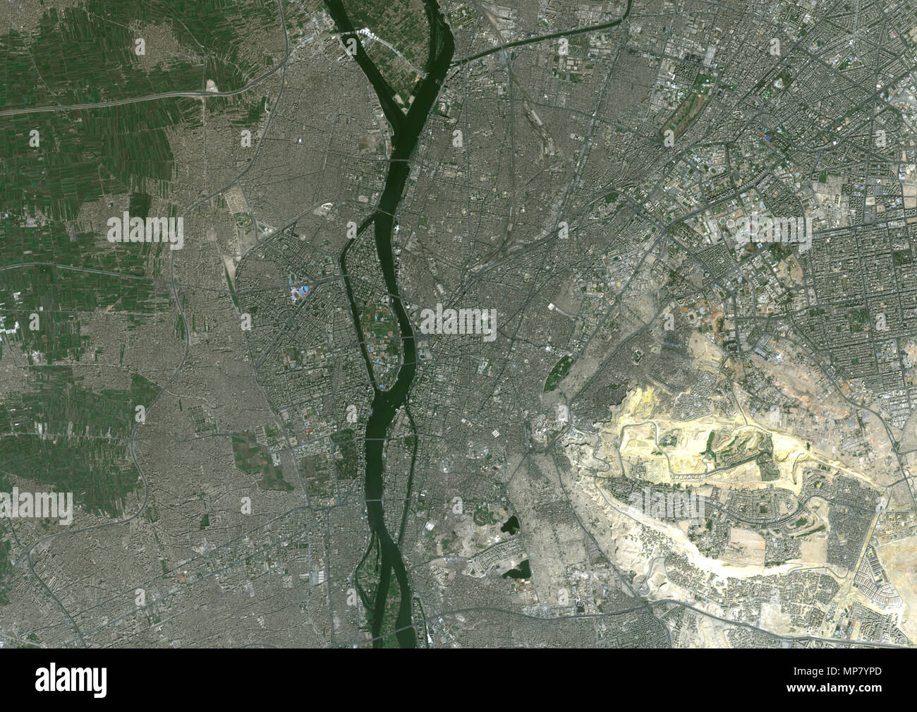 Nile river satellite view hi-res stock photography and images - Alamy