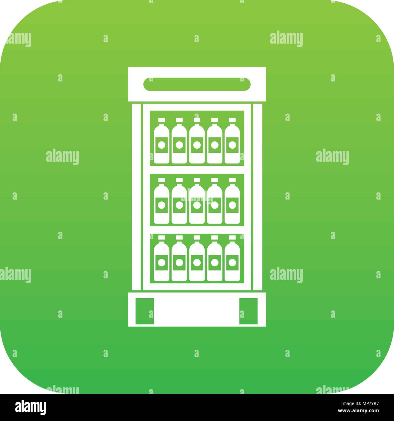 Modern refrigerator digital display Stock Vector Images - Alamy