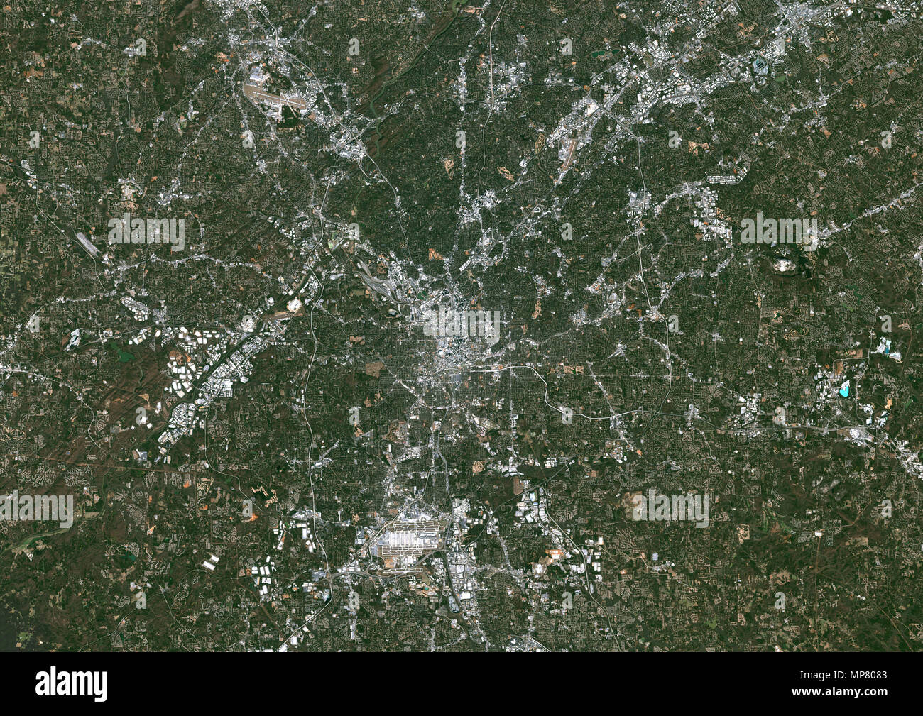 Georgia satellite image hi-res stock photography and images - Alamy