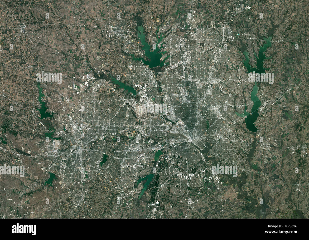 Texas fort worth city aerial hi-res stock photography and images - Alamy