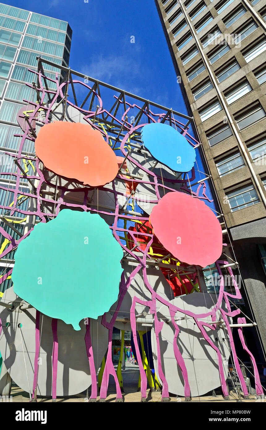 Public sculpture by Patrick Heron (1920-1999) in Cardinal Place ...