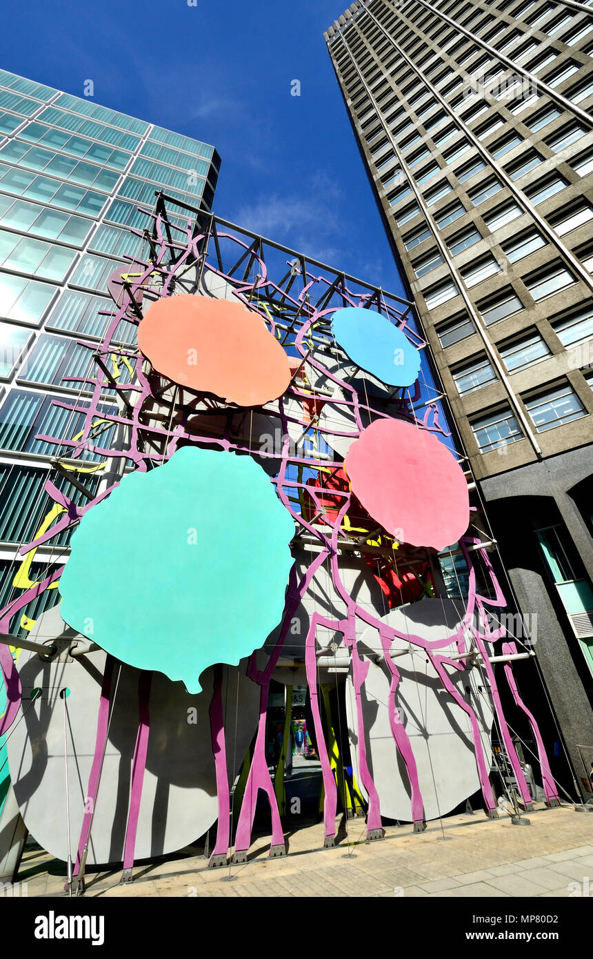 Public sculpture by Patrick Heron (1920-1999) in Cardinal Place ...