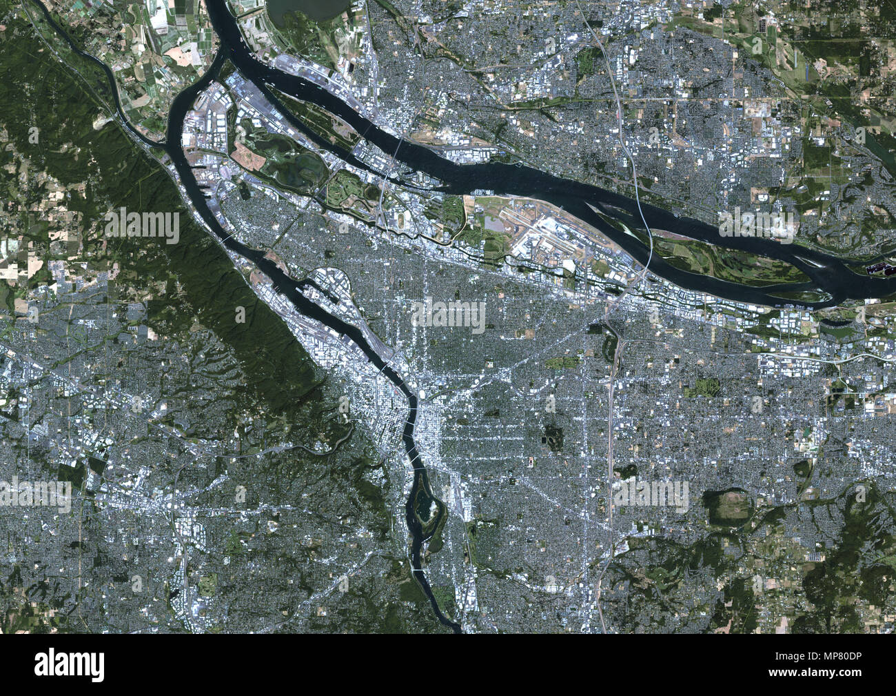 Oregon Current Satellite Image