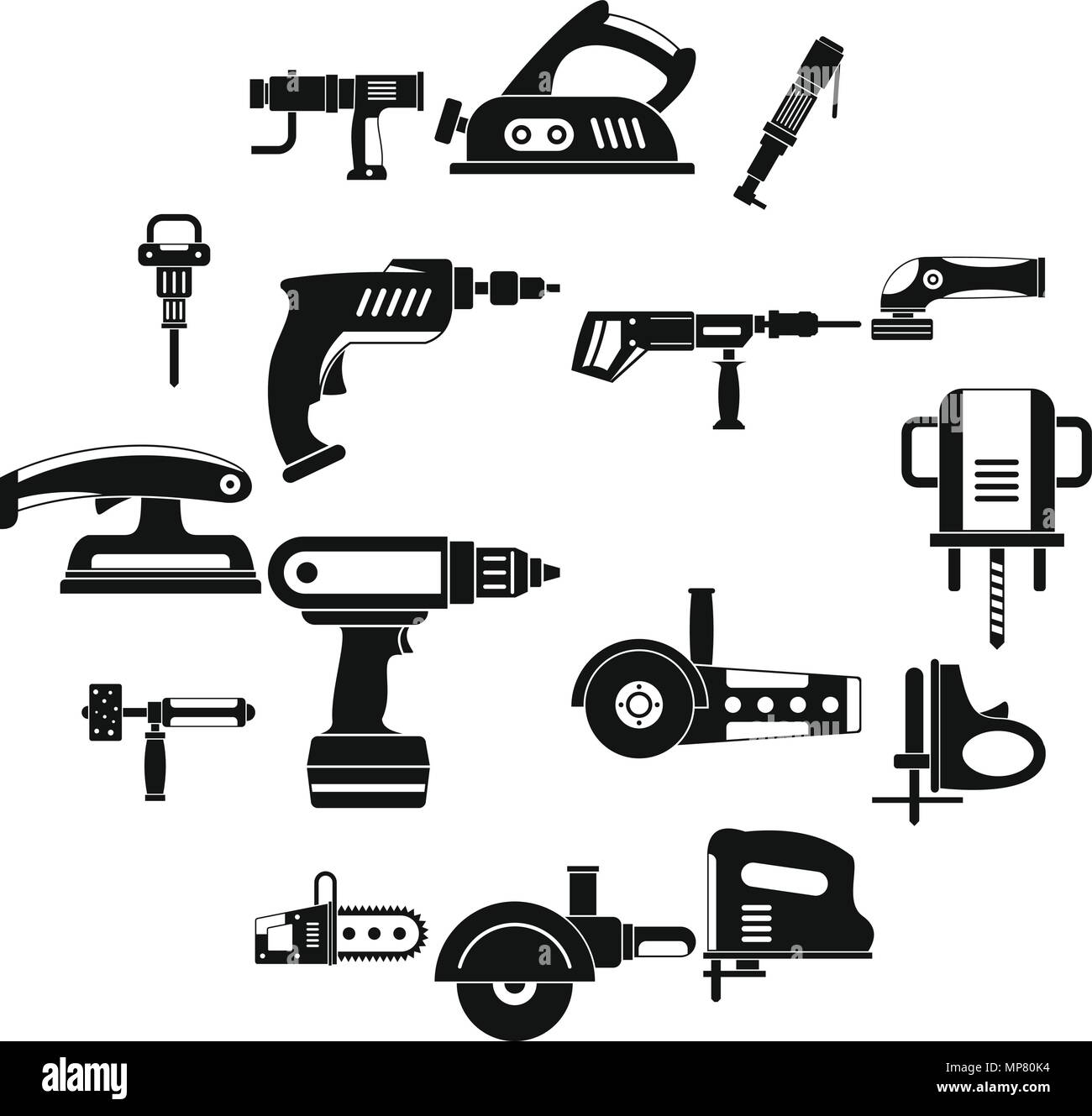 Belt grinder Stock Vector Images - Alamy