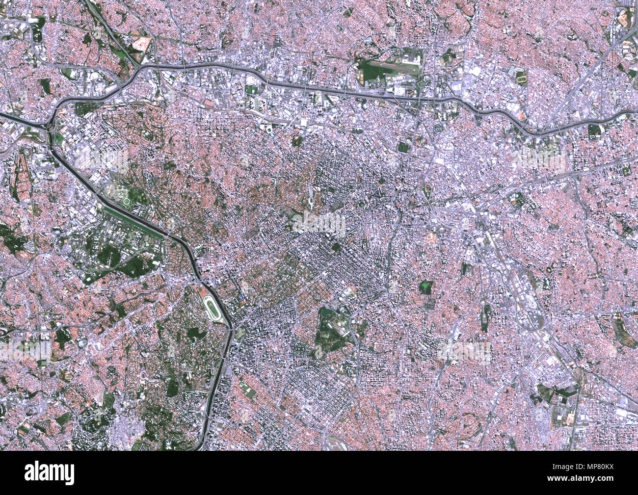 São paulo satellite image hi-res stock photography and images - Alamy