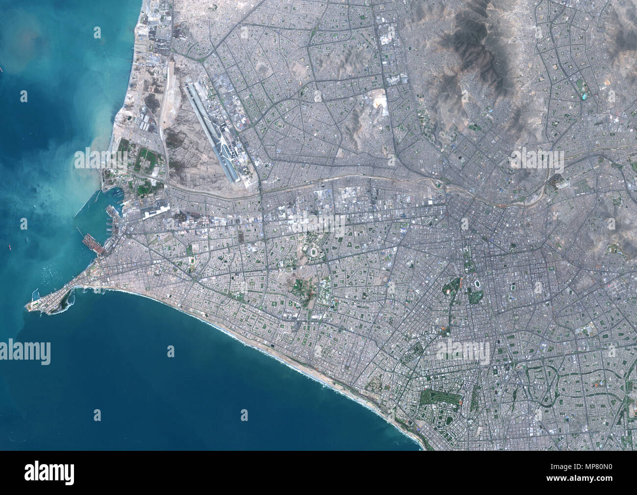 Aerial view of lima hi-res stock photography and images - Alamy