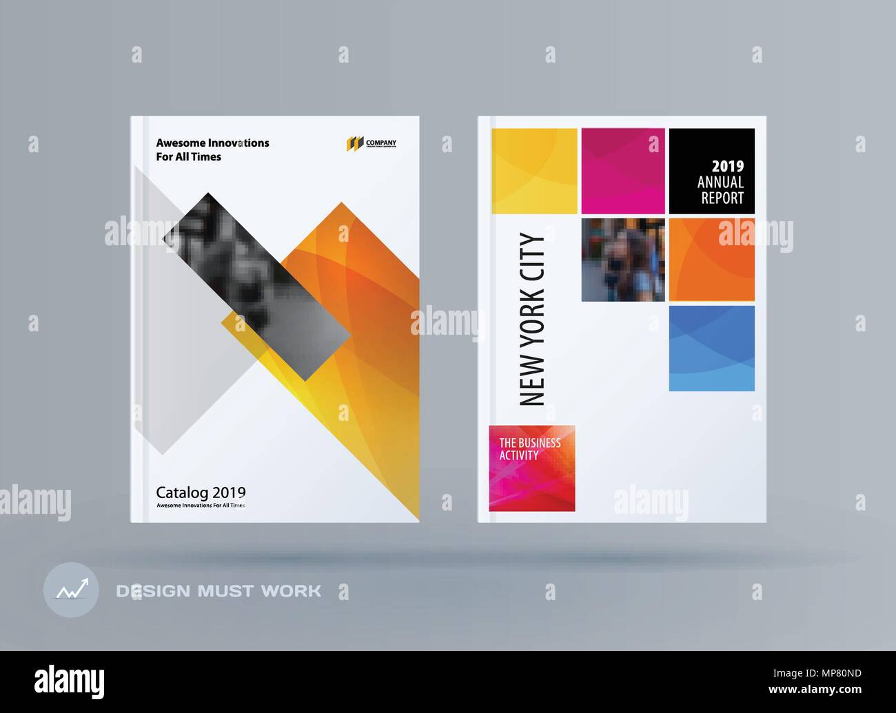 Modern brochure design hi-res stock photography and images - Alamy