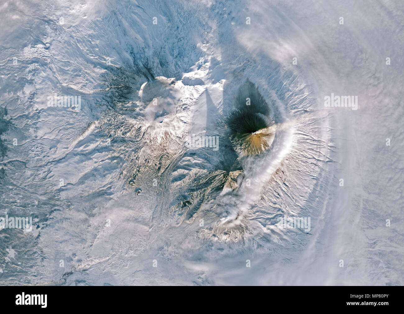 Volcanoes on Kamchatka Peninsula, Russia Stock Photo - Alamy