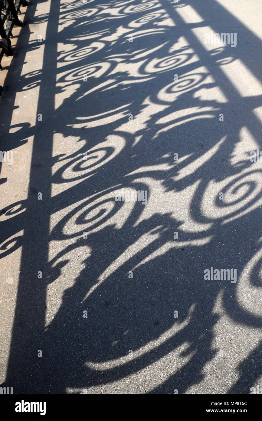 Wrought iron hand rail hi-res stock photography and images - Alamy