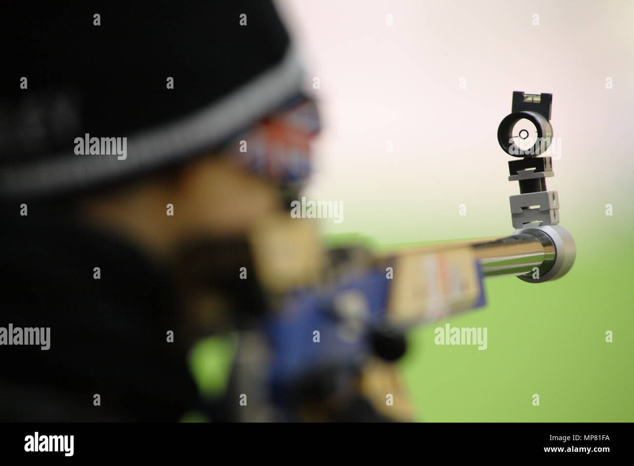 ISSF World Cup Men's 50m Rifle 3 Position's qualification event, James ...