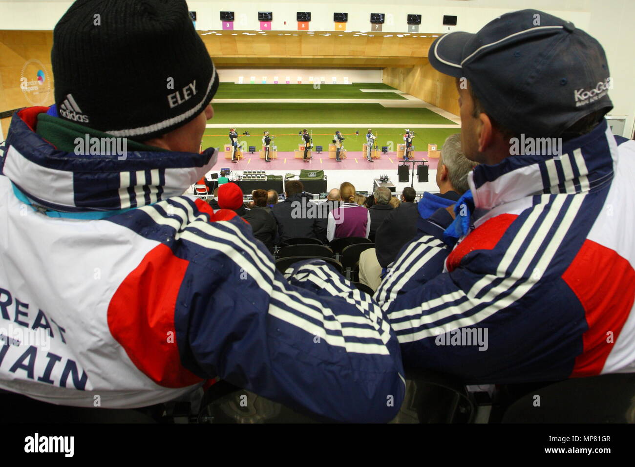 ISSF World Cup Men's 50m Rifle 3 Position's Final event at the purpose ...