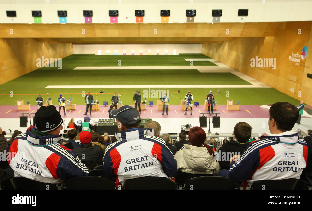 ISSF World Cup Men's 50m Rifle 3 Position's Final event at the purpose ...