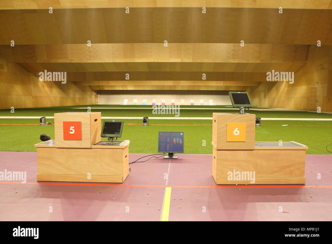 ISSF World Cup Men's 50m Rifle 3 Position's Final event at the purpose ...